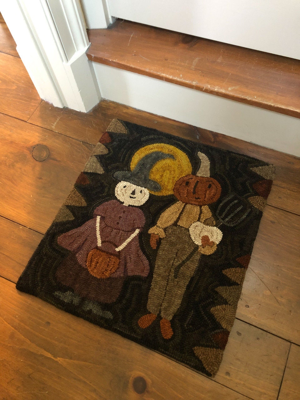 HALLOWEEN GOTHIC Rug Hooking Pattern Designed by Therese - Etsy