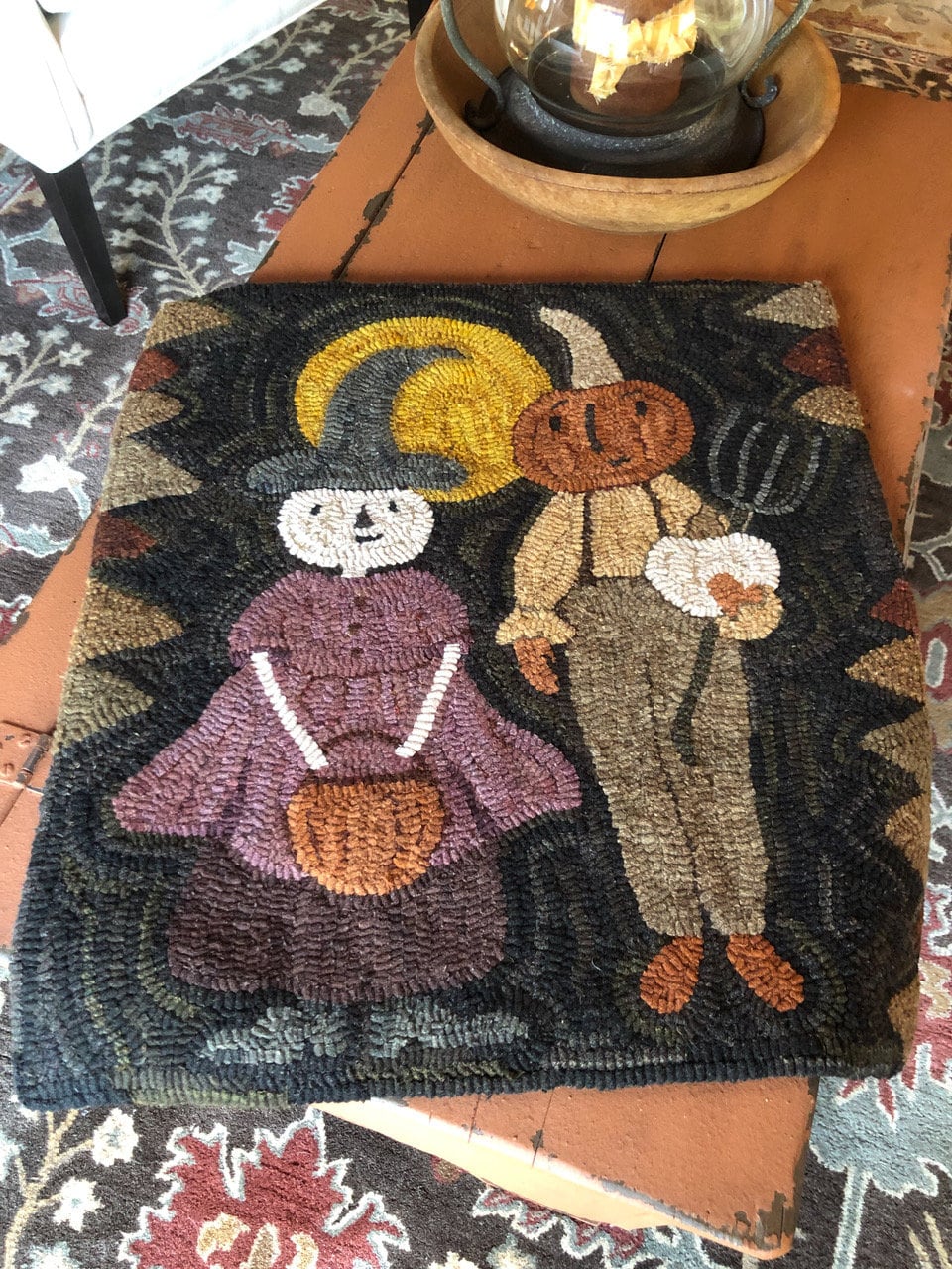 HALLOWEEN GOTHIC Rug Hooking Pattern Designed by Therese - Etsy