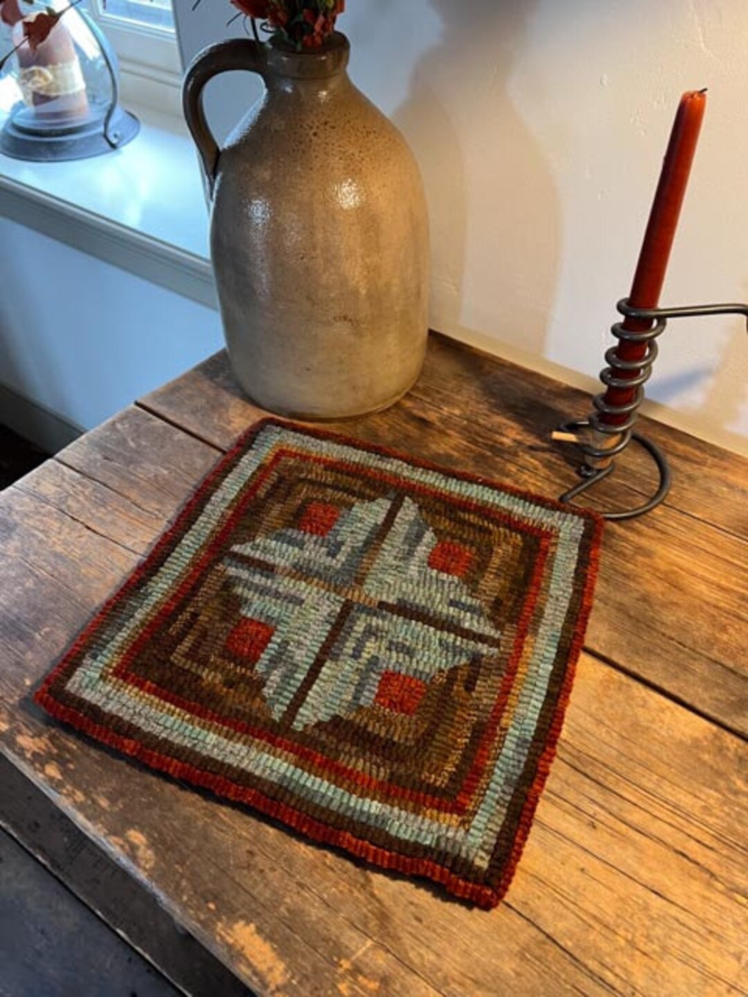 QUILT FOOTER III (footer Series) - Traditional Rug Hooking Pattern ...