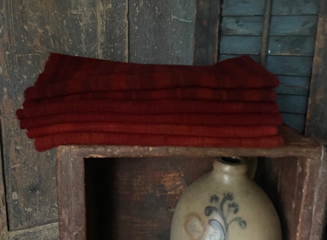 2-31 CHIEF RED Hand-dyed Wool Collection 1/4 Yd Premium Wool - Etsy