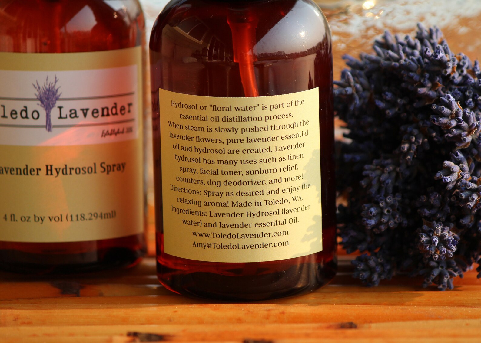 4 Oz. Lavender Linen Spray, Hydrosol, Pillow Spray, Floral Water - Etsy