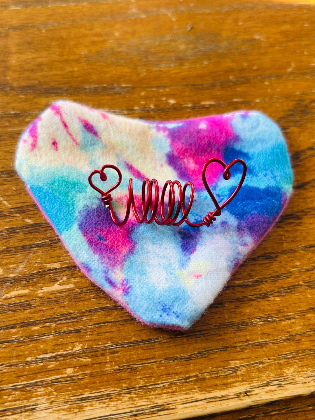 Double Heart Dreadlock Jewelry, Loc Jewelry, Valentine’s Day, Love ...