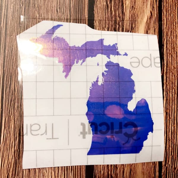 Michigan Car Decal - Etsy