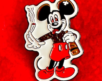 Mickey Mouse Stoner Pin - Etsy