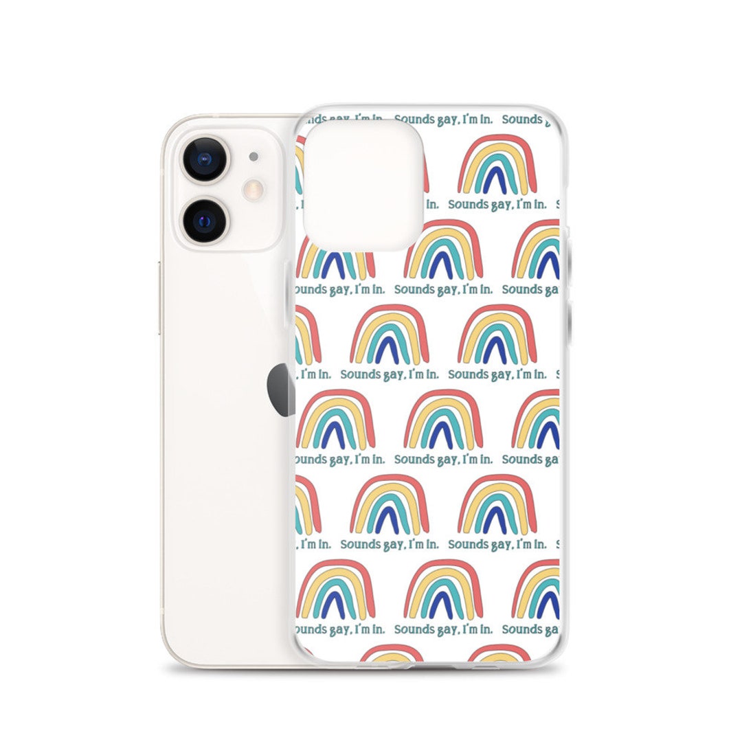 Sounds Gay iPhone Case / Rainbow Phone Case / Sounds Gay - Etsy UK