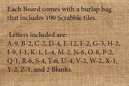 Scrabble Board Wooden Letter Board Scrabble Letter Board Quote - Etsy