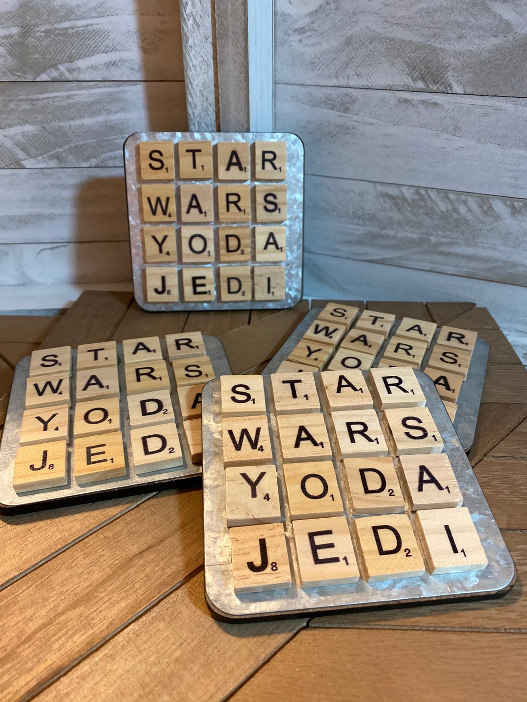 Scrabble Tile Coasters - Star Wars - Etsy