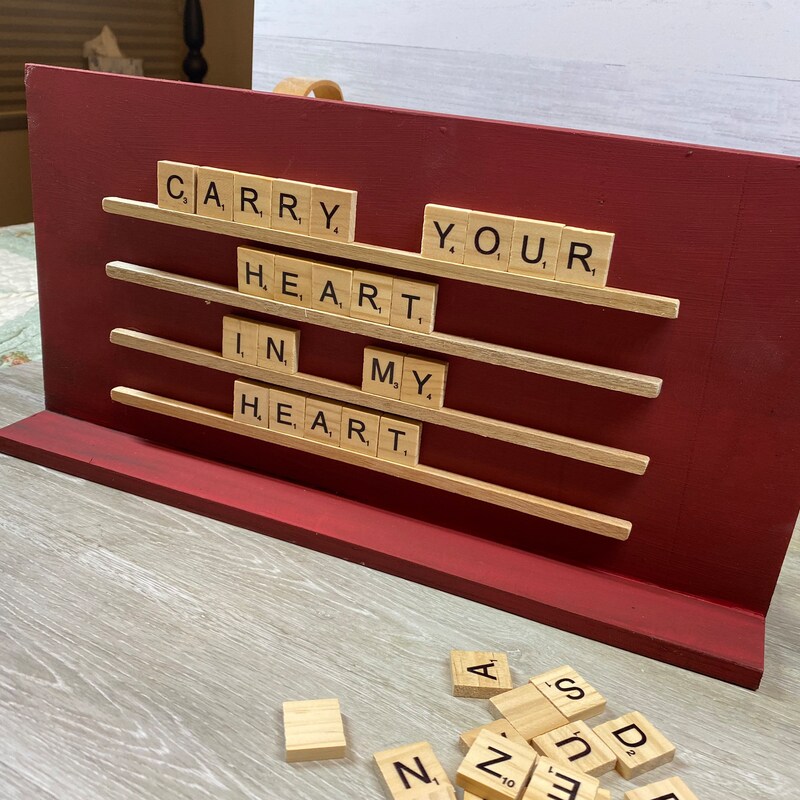 Scrabble Table - Etsy