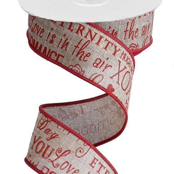 Valentines Ribbon - Etsy