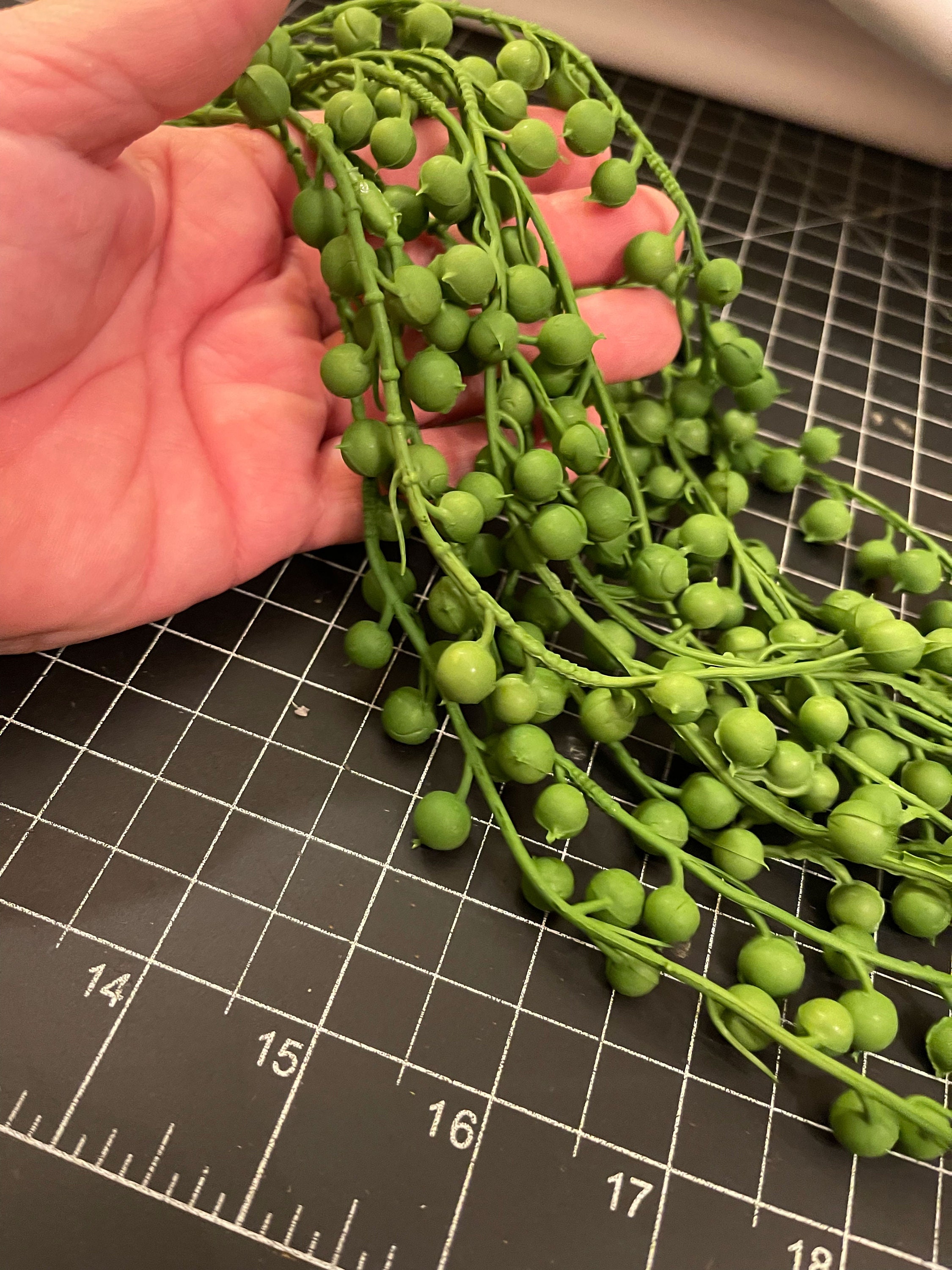 34 Artificial String of Pearls Plant-hanging - Etsy