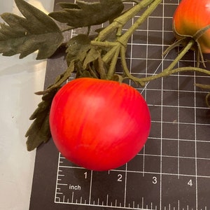 13" Artificial Tomato Plant on Stem - Etsy