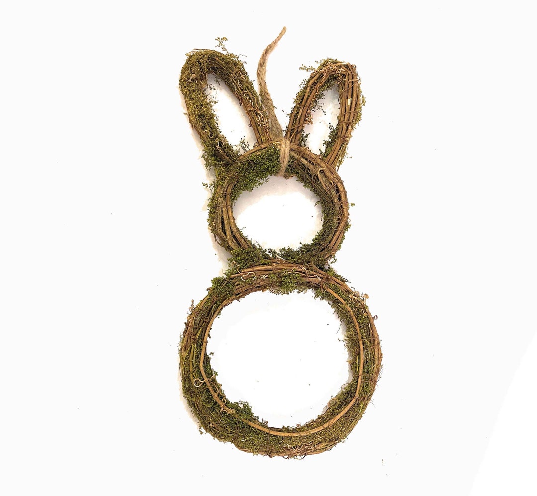Grapevine Bunny Wreath, Rabbit Wreath, Easter Wreath, Spring Wreath for ...