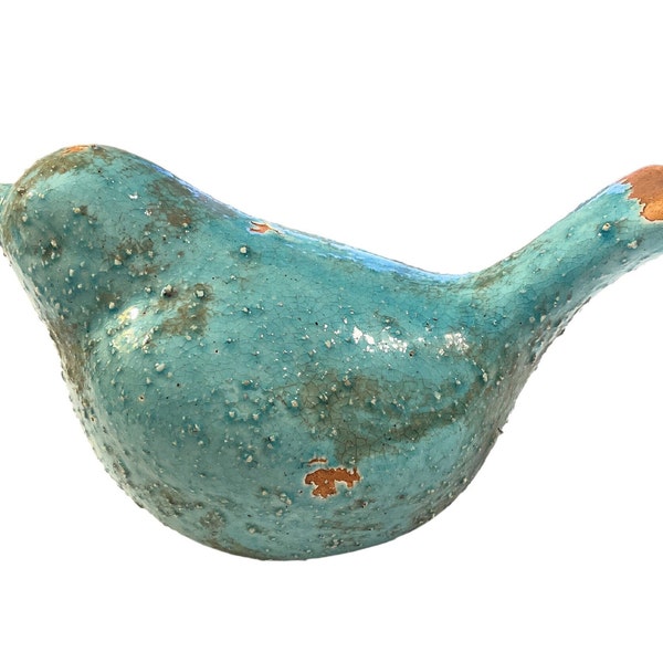 Turquoise Bird House - Etsy