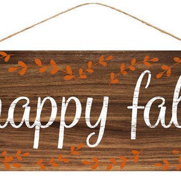 Happy Fall Sign - Etsy