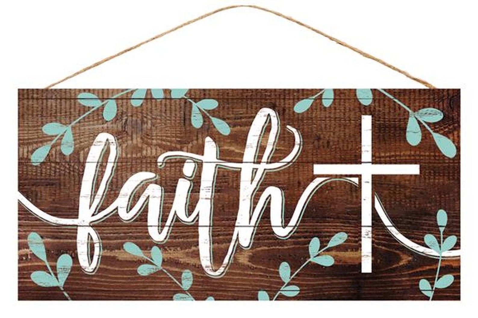 12.5 Faith Sign With Cross-religious Sign-christian - Etsy