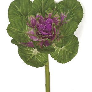 Artificial Kale, Faux Vegetable, Kitchen Decor, Planters, Table ...