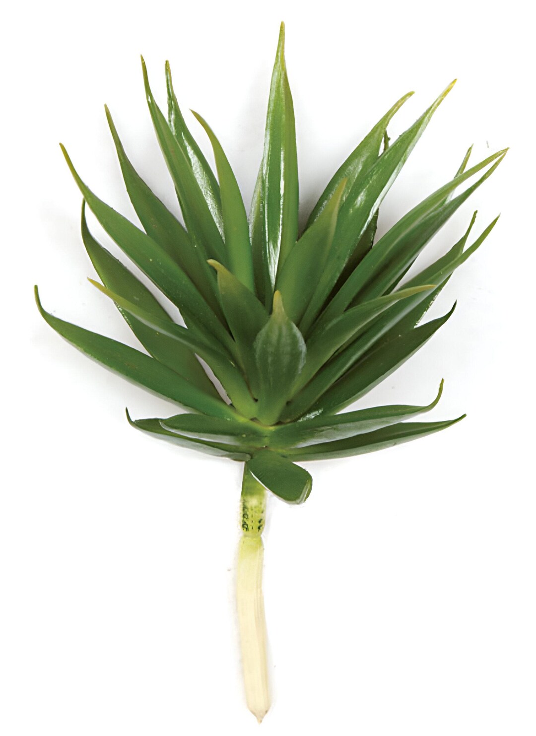 7.5" Faux Succulent, Artificial Agave Succulent With Fire Retardant ...