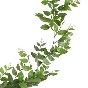6 FT Faux Mountain Laurel Leaf Greenery Garland - Etsy