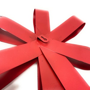 Large Rustic Metal Indoor Outdoor Christmas Bow, DIY Craft Floral ...