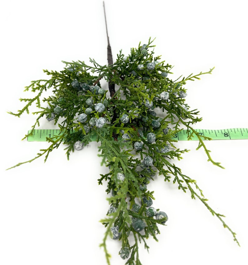 20 Artificial Juniper Spray/stem/pick/vase - Etsy