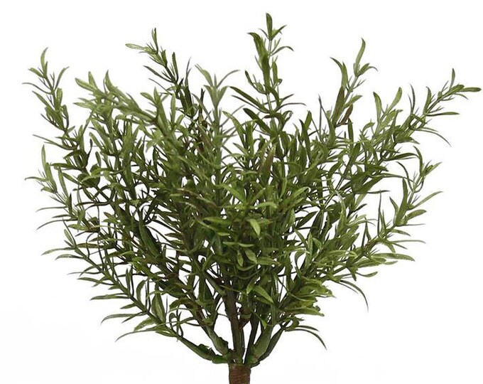9" Artificial Fake Faux Rosemary Spray/sprigs/plant/pick-kitchen Herbs ...