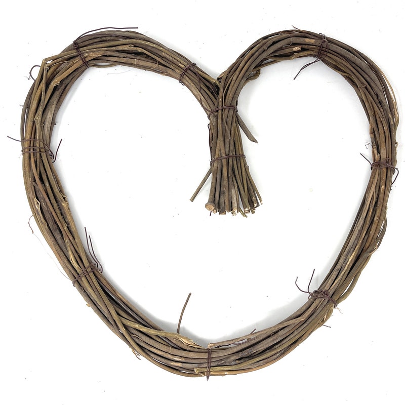 Grapevine Heart - Etsy