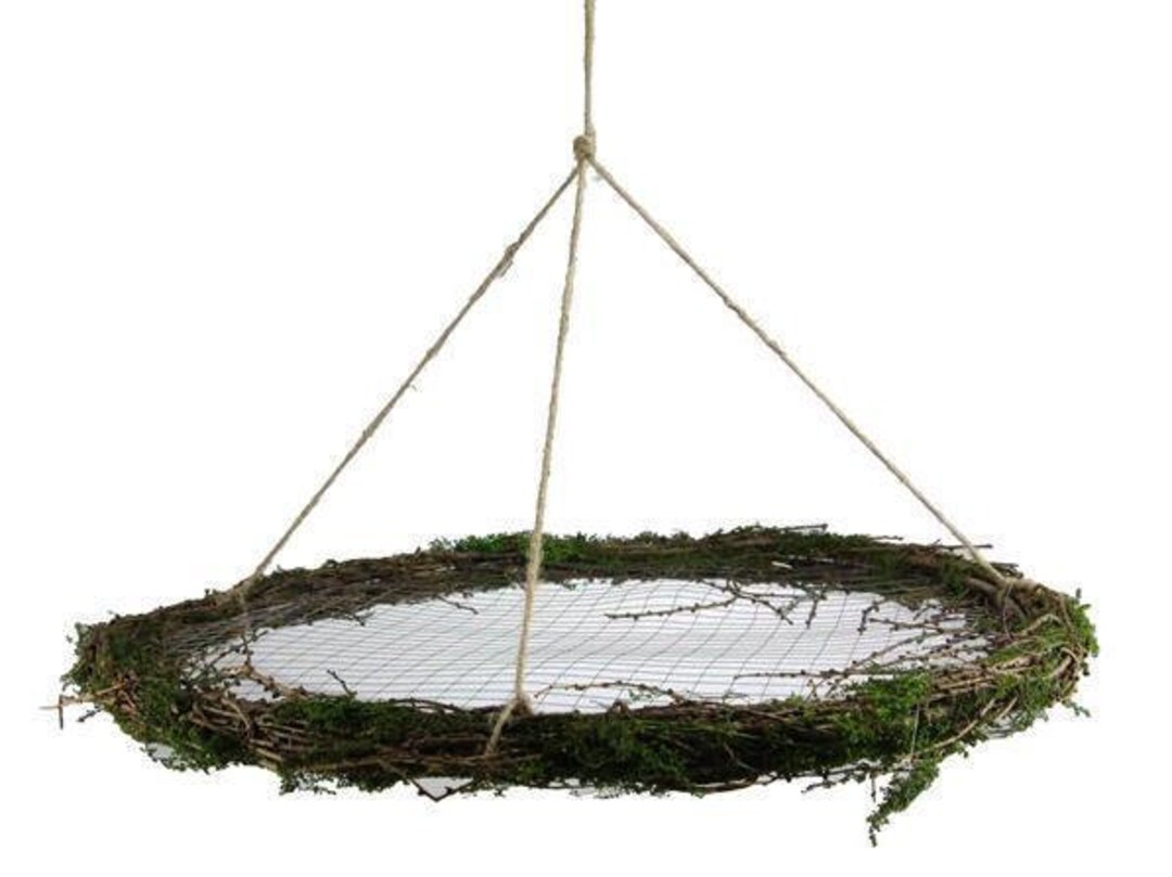 20 Round Hanging Floral Chandelier Mobile/hoop/ring/form/base for Barn ...