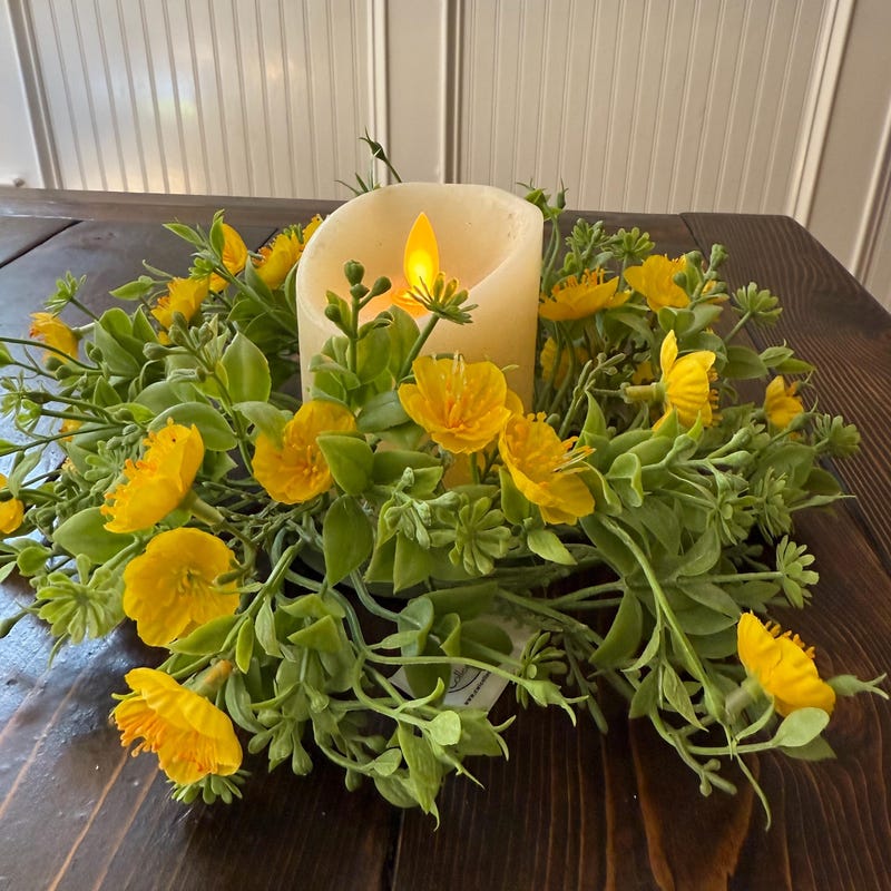 Pillar Summer Candle Ring - Etsy