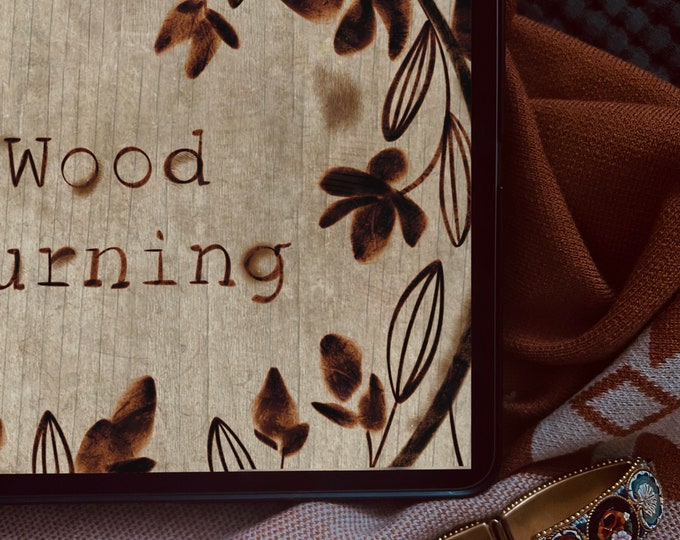 Pyrography/ Wood Burning Brushes for Procreate - Etsy