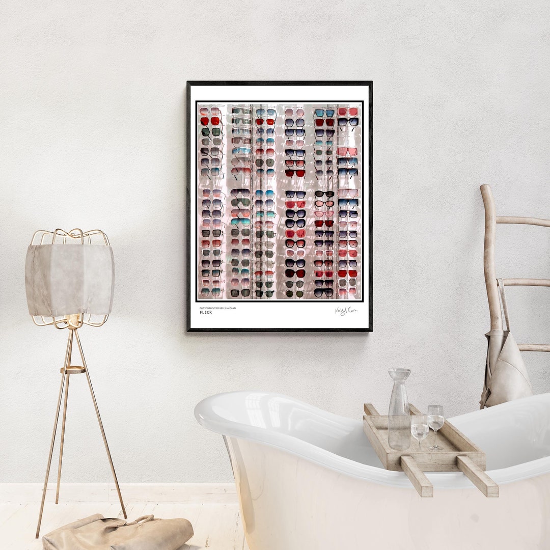 Sunglasses Window Display Art Print – Colourful Urban Home Decor - Etsy