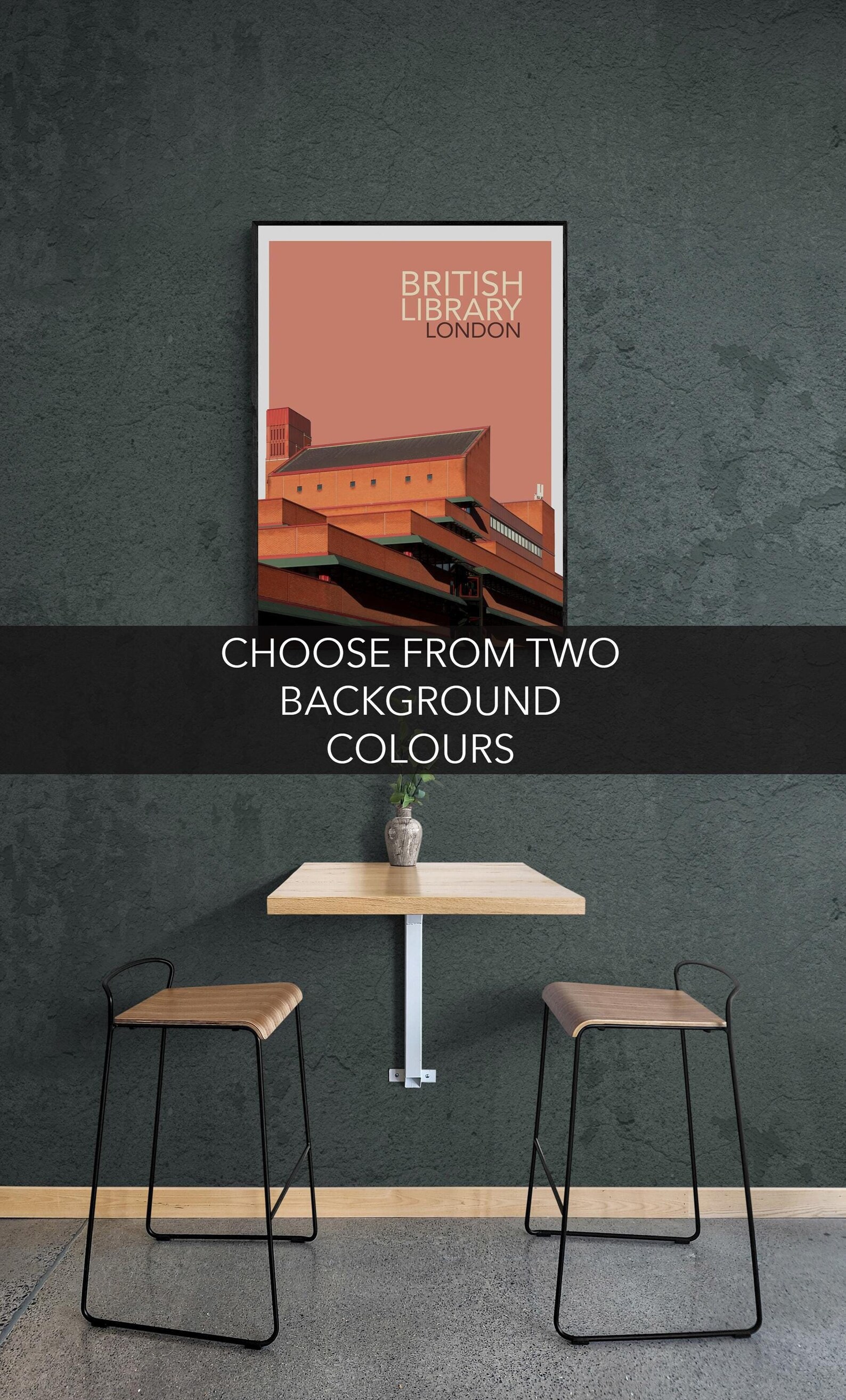 British Library London Art Print – Brutalist Architecture Photography ...
