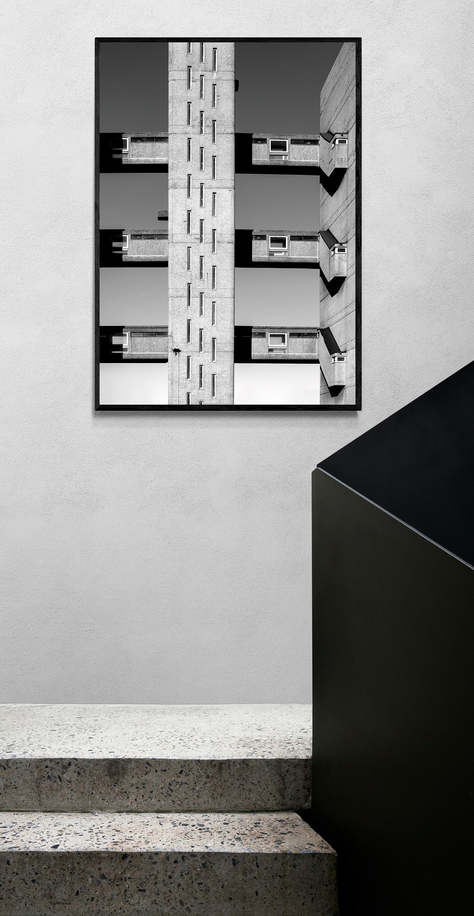 Brutalist Unframed Photography Art Print - Wall Art - Home Decor - London Architecture Print ...