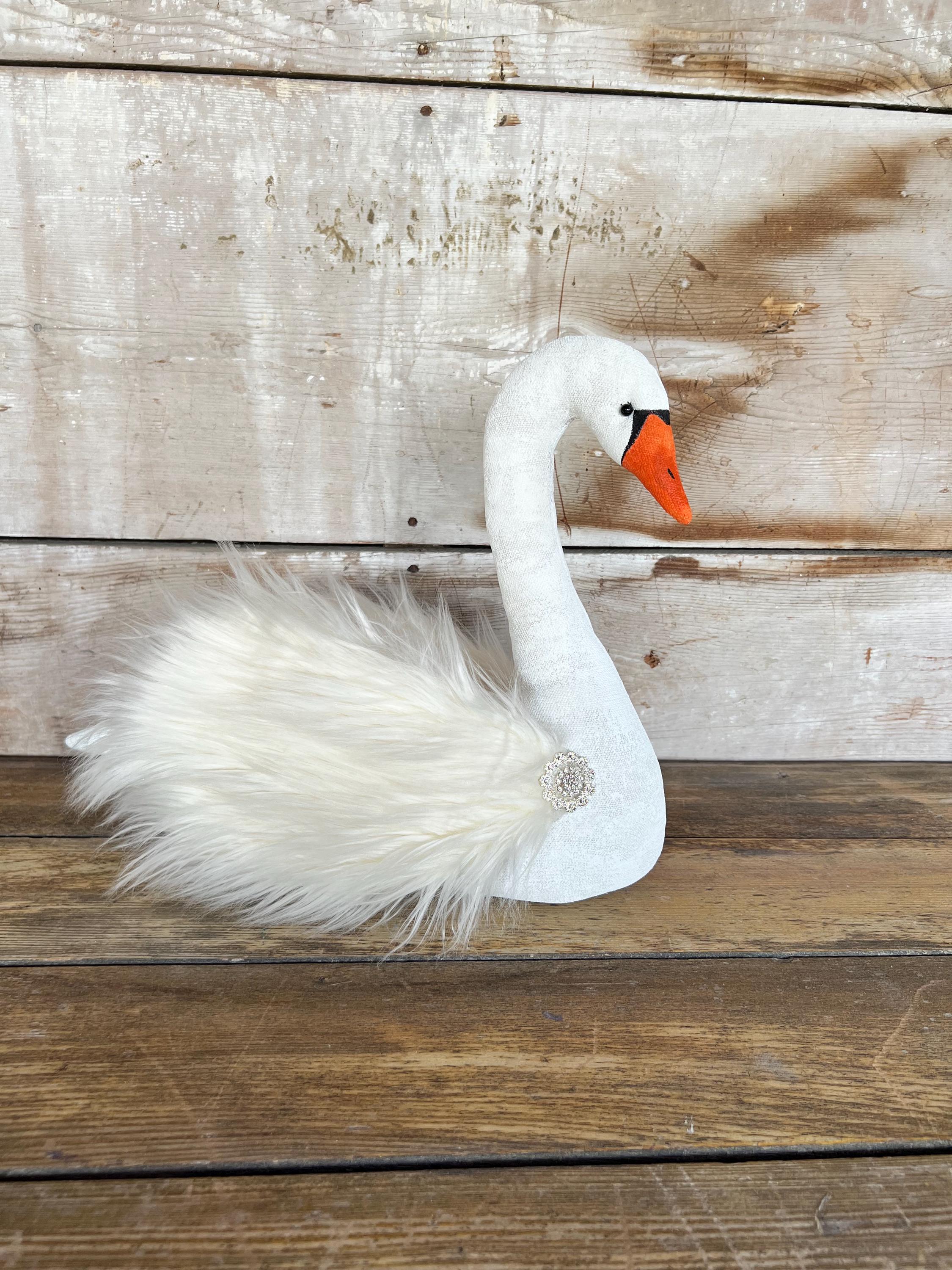 Primitive Swan Rustic French Decor, Primitive Holiday Gifts, Farmhouse ...