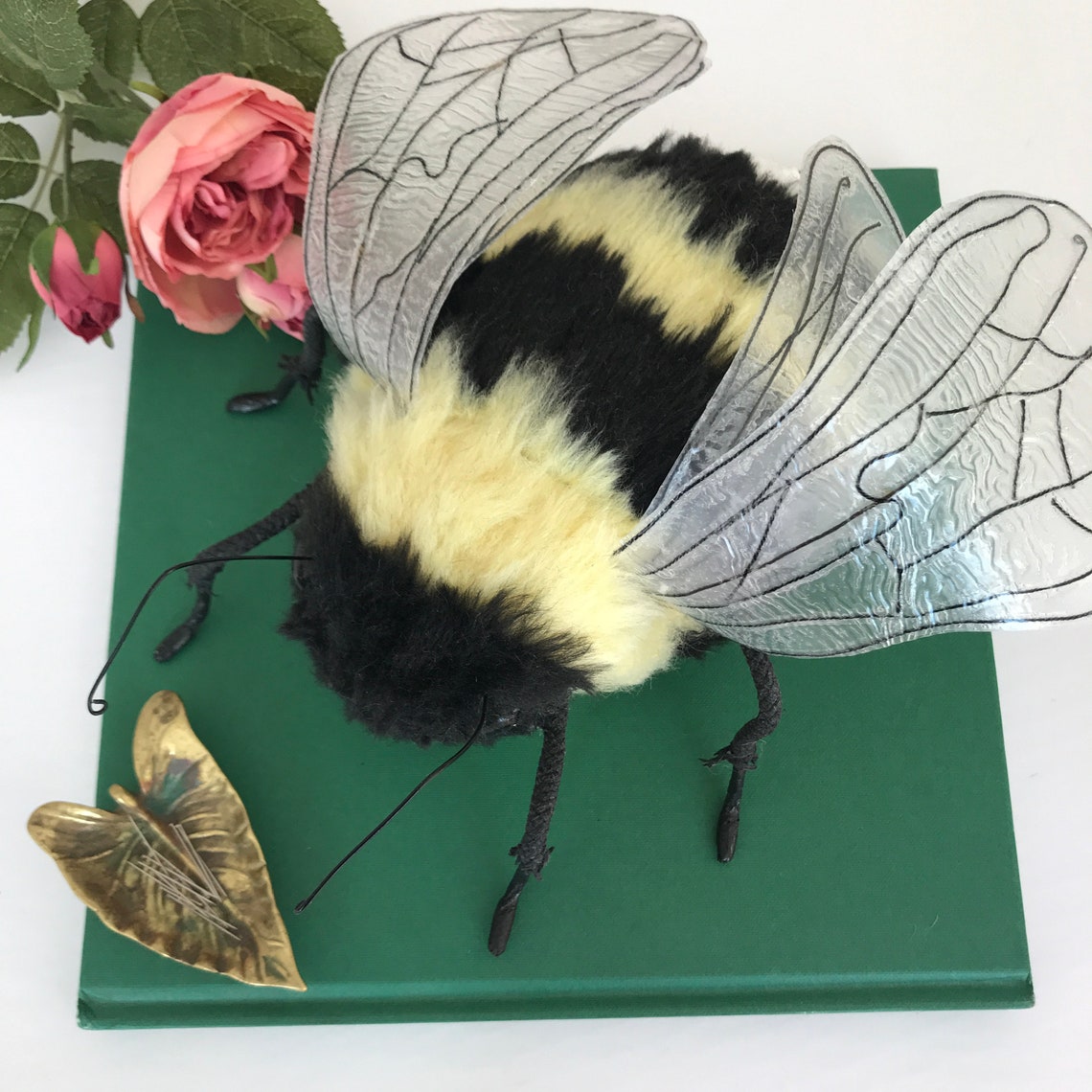 Bee Soft Sculpture Bumblebee Art doll Giant Bee Sculpture | Etsy