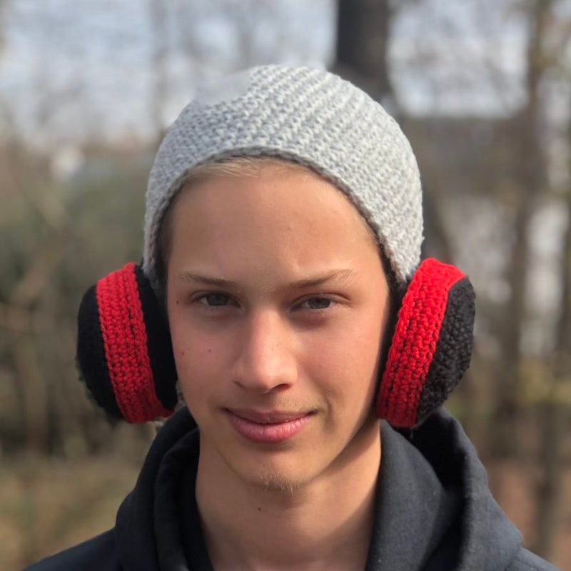Headphones Hat - Etsy