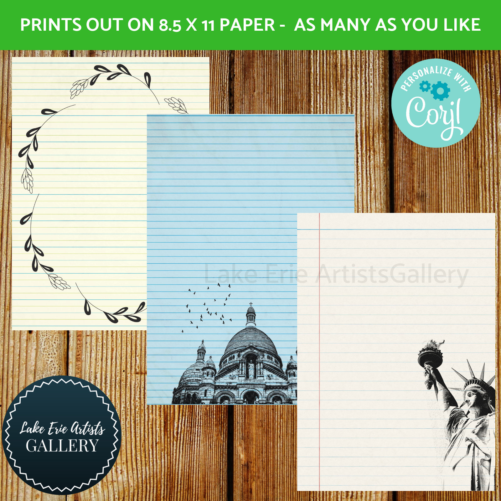 Lined Architecture Notebook Paper Junk Journal Pages Printable - Etsy