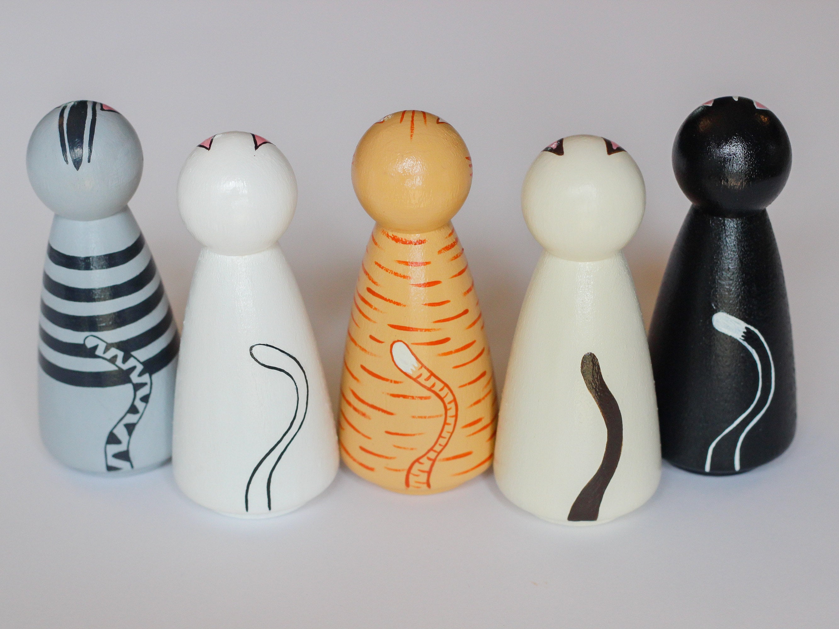 Peg Doll Cats - Etsy