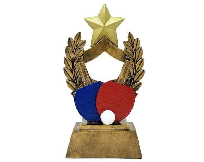 1st 2nd 3rd Place Personalized Championship Ping Pong Trophy Fantasy ...