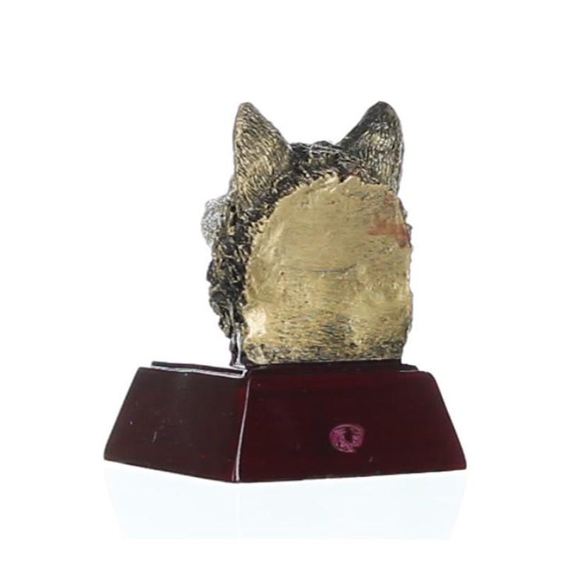Wolf Mascot Trophy | Engraved Wolf Award - 4 Inch Tall - Etsy