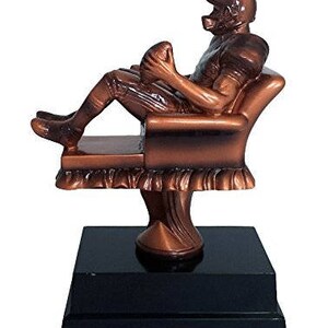 Football Fantasy Armchair Trophy / MVP by DECADE AWARDS - Etsy
