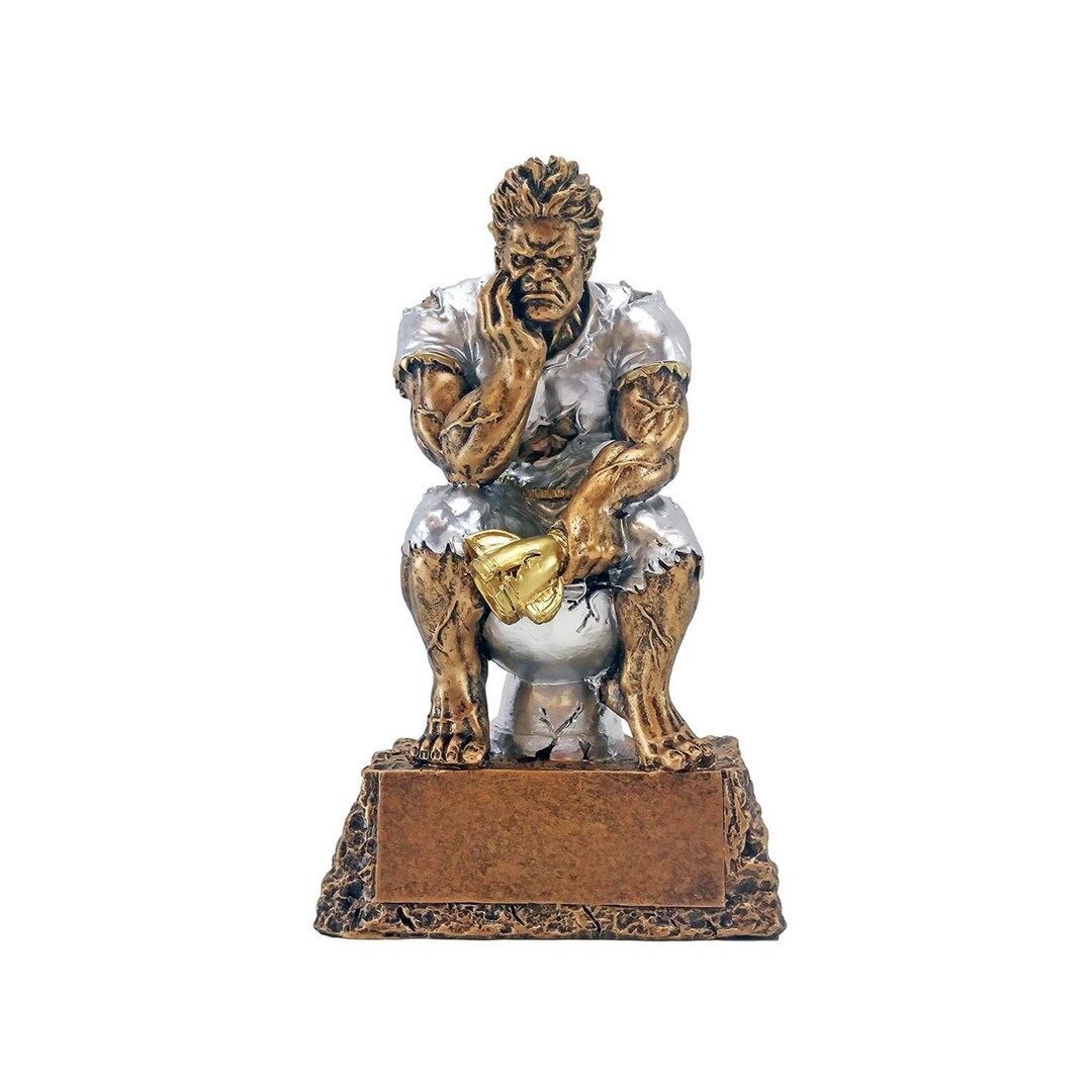 Toilet Trophy Loser Trophy Toilet Bowl Award - 5.5 Inch Gag Gift ...
