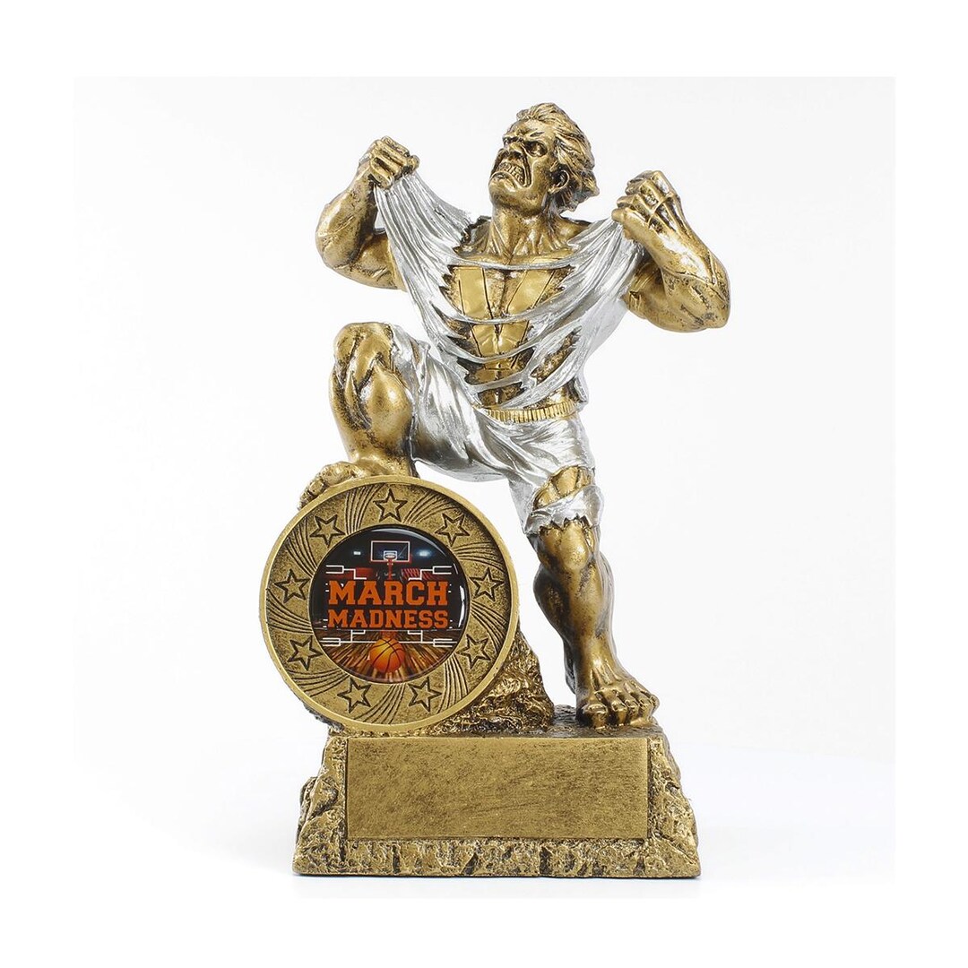 March Madness LARGE Monster Trophy - 9.5 Inch Tall - Etsy