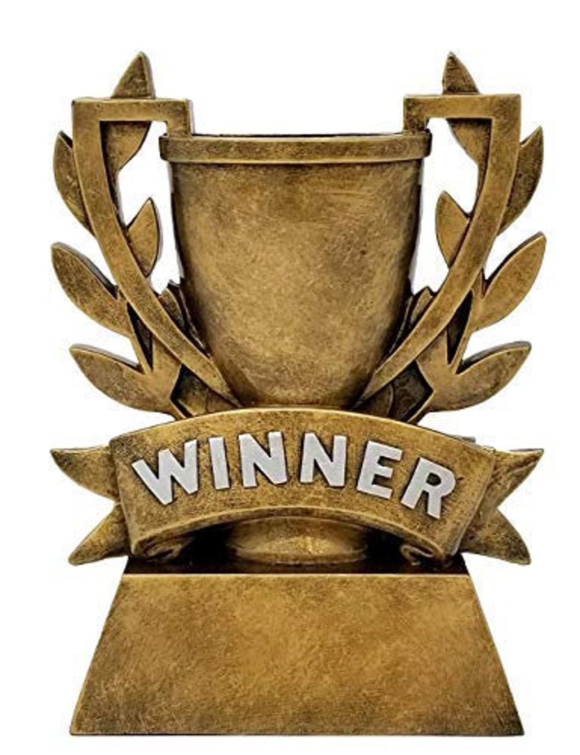 WINNER Cup Trophy Gold Laurel Wreath Winners Cup cm-91866 - Etsy