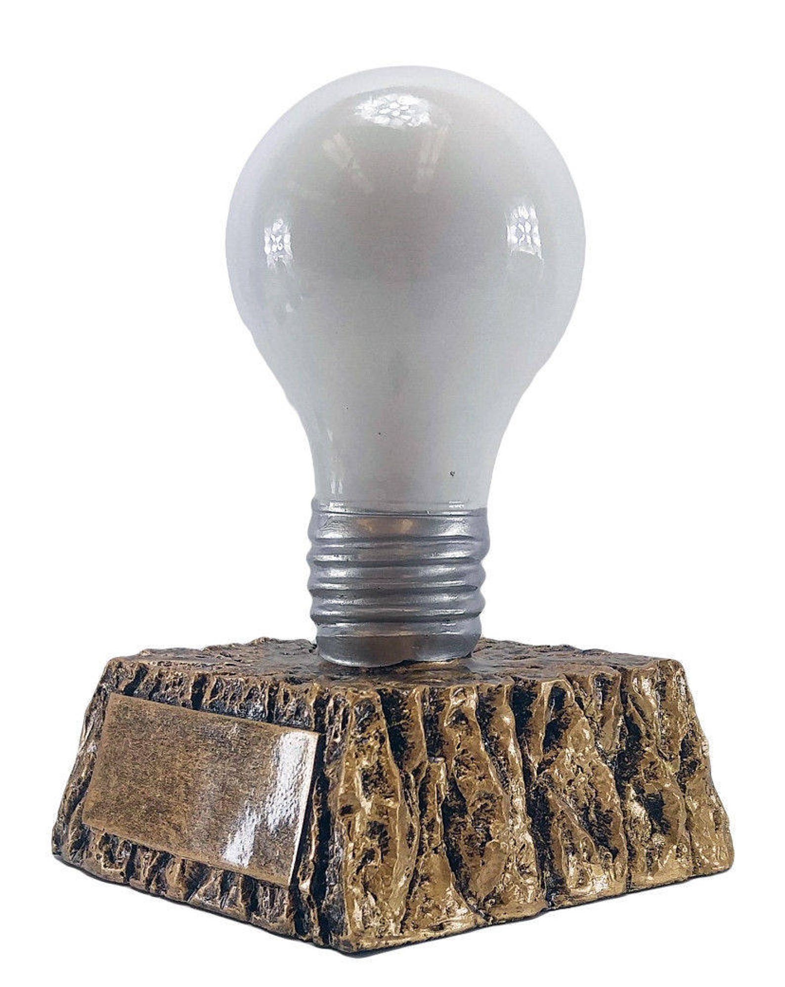 Light Bulb Trophy - Great Idea Award - School - Corporate - Business ...