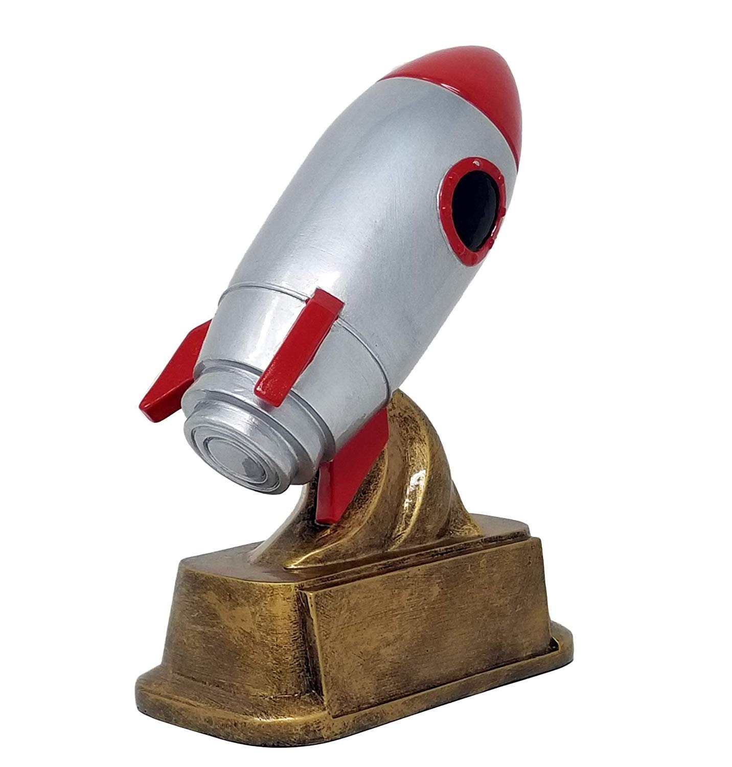 Rocketship Trophy - Classic Spacecraft Award - by DECADE AWARDS - Etsy