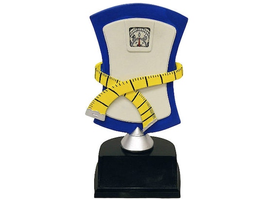 Weight Loss Trophy / Biggest Loser Competition by DECADE - Etsy