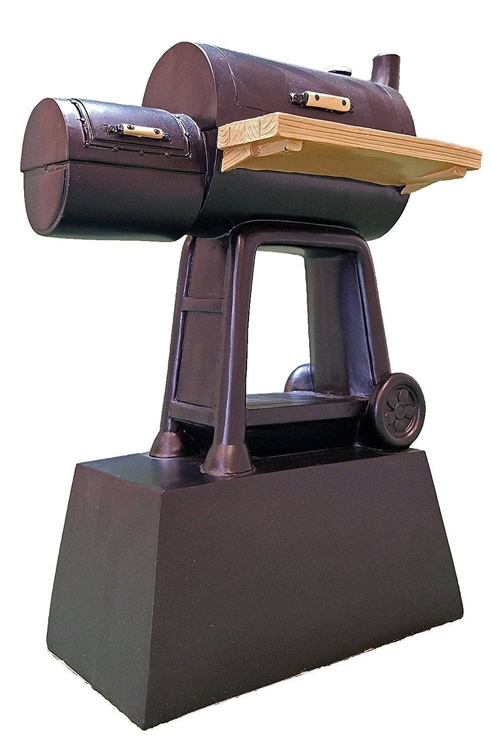 Engraved BBQ Trophy | Black Smoker Award | Barbecue Competition Prize ...