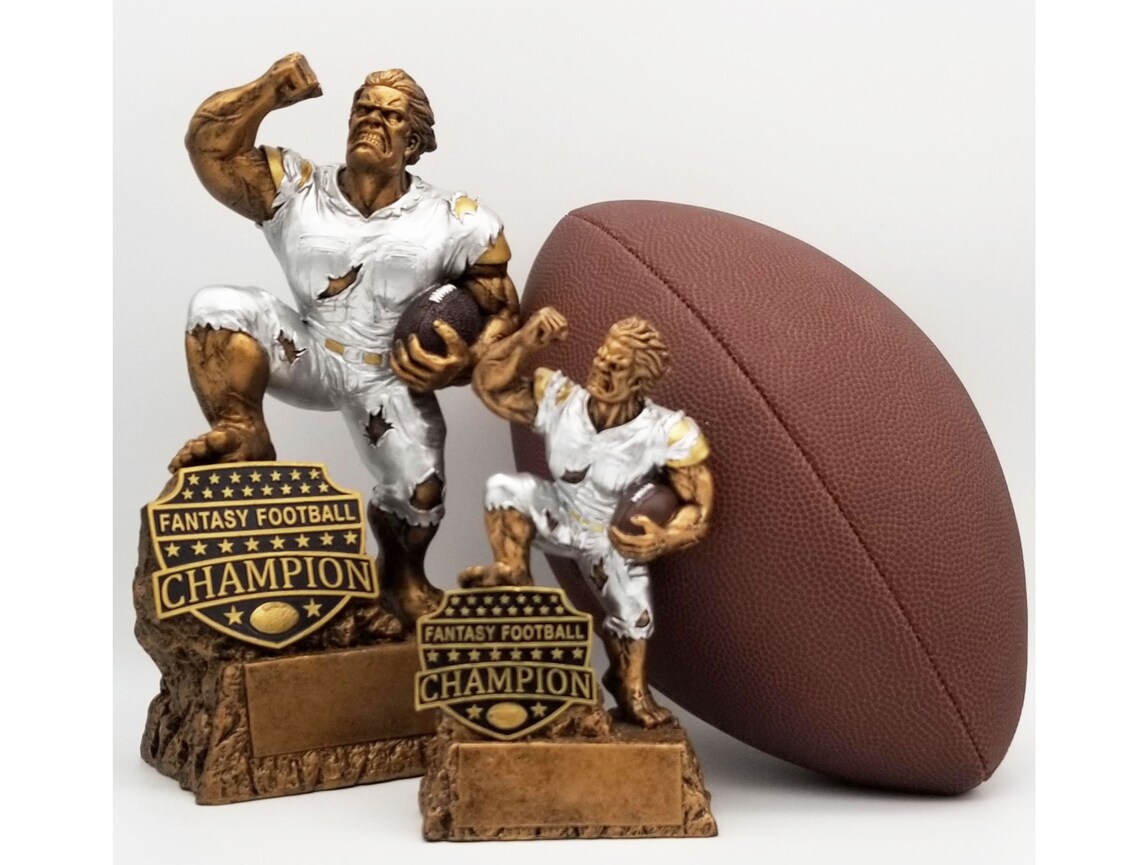 Fantasy Football League Champion Monster Trophy Decade - Etsy