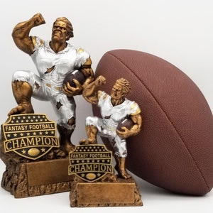 Fantasy Football League Champion Monster Trophy With Personalized ...