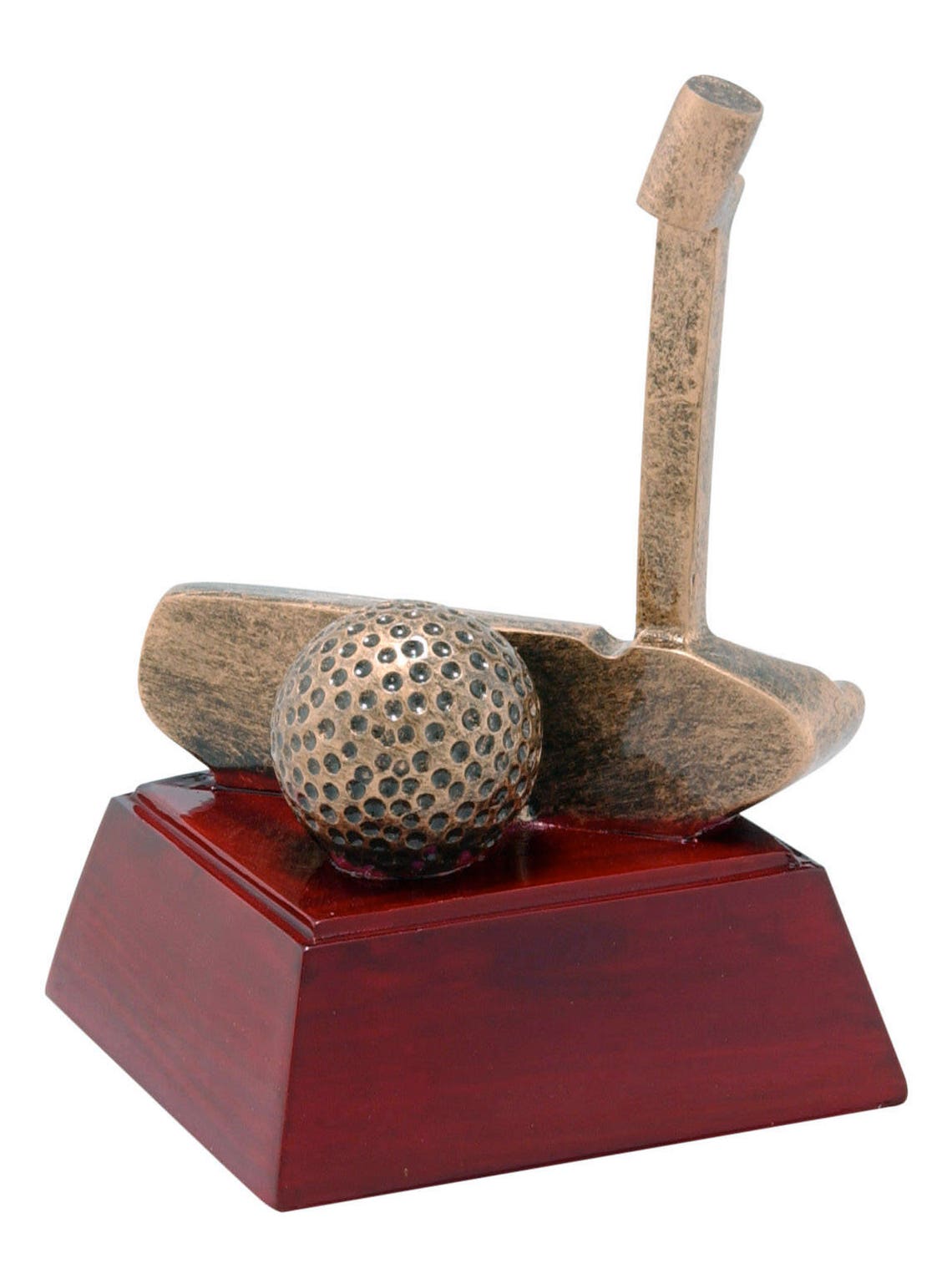Golf Trophy, Putter | Engraved Golf Putting Award - 4 Inch Tall - Etsy